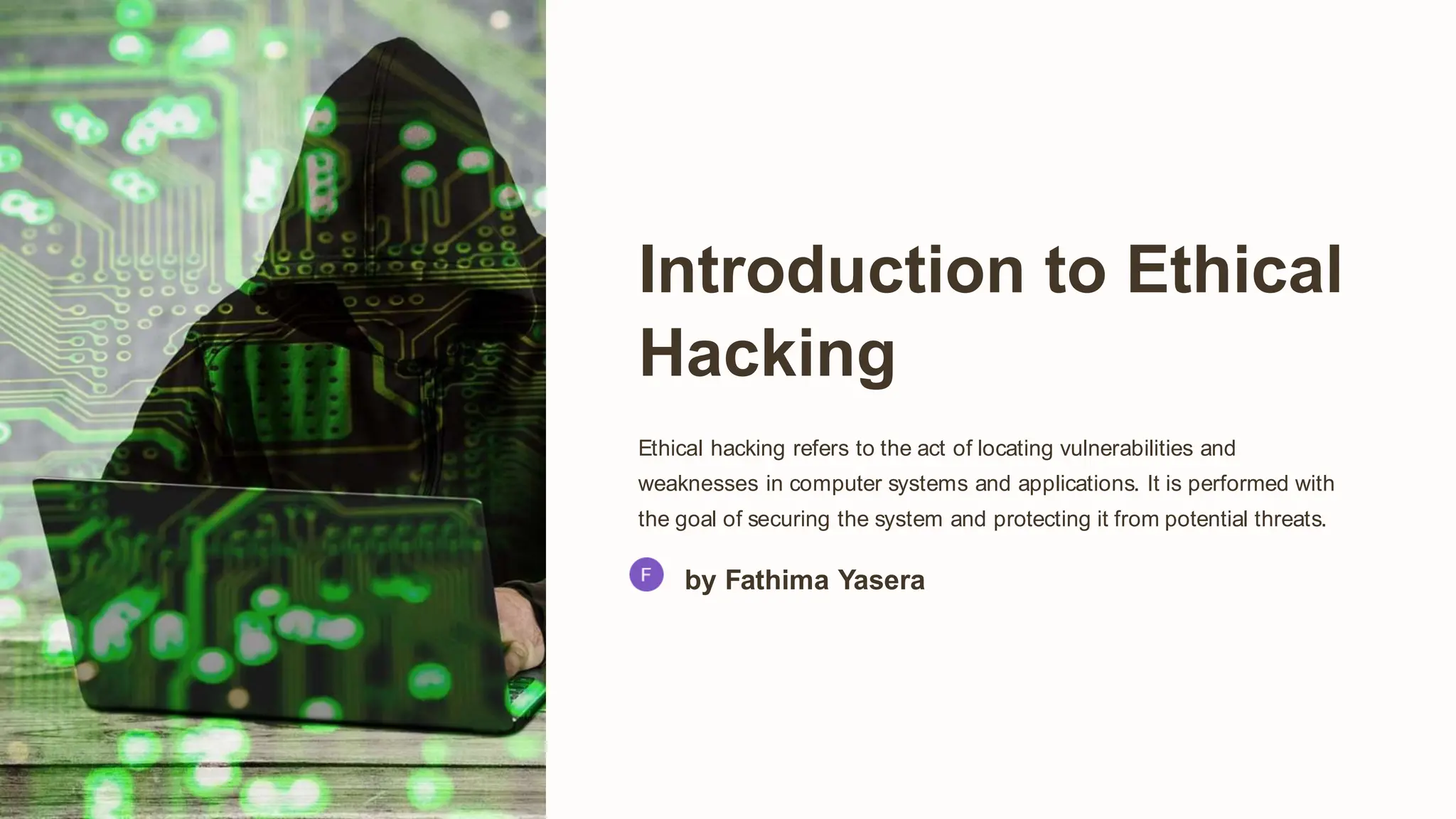Introduction-to-Ethical-Hacking certificate | PPT