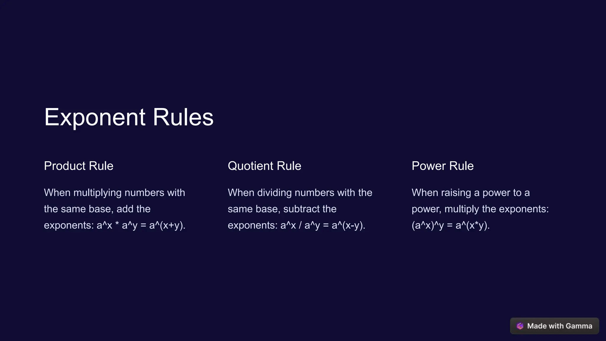 Introduction-to-Exponents powerpoint presentation | PPTX