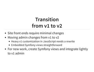 Introduction to eZ Platform v2 UI Customization | PPT