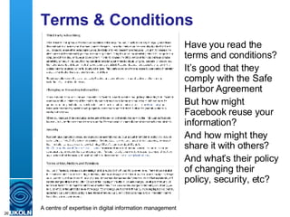 Introduction To Facebook: Opportunities and Challenges For The ...