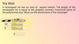 Introduction-to-Factoring-Polynomials.pptx | Computing | Technology & Computing