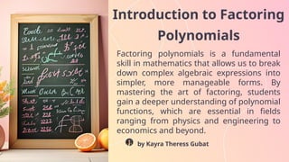 Introduction-to-Factoring-Polynomials.pptx | Computing | Technology & Computing