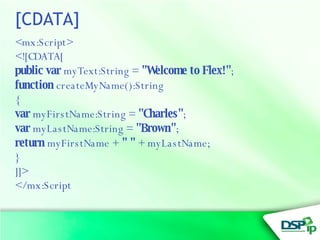 Introduction To Flex | PPT | Web Development | Internet