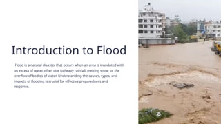 Introduction to Flood (Disaster Preparedness Management) | PPTX