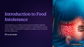 At-Home Food Intolerance Test with Trustworthy Results | PDF