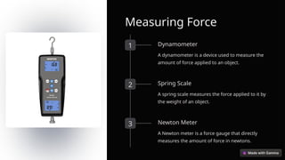 @@@Force and their types, application@@@ | PPTX | Physics | Science