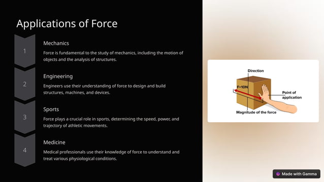 @@@Force and their types, application@@@ | PPTX | Physics | Science