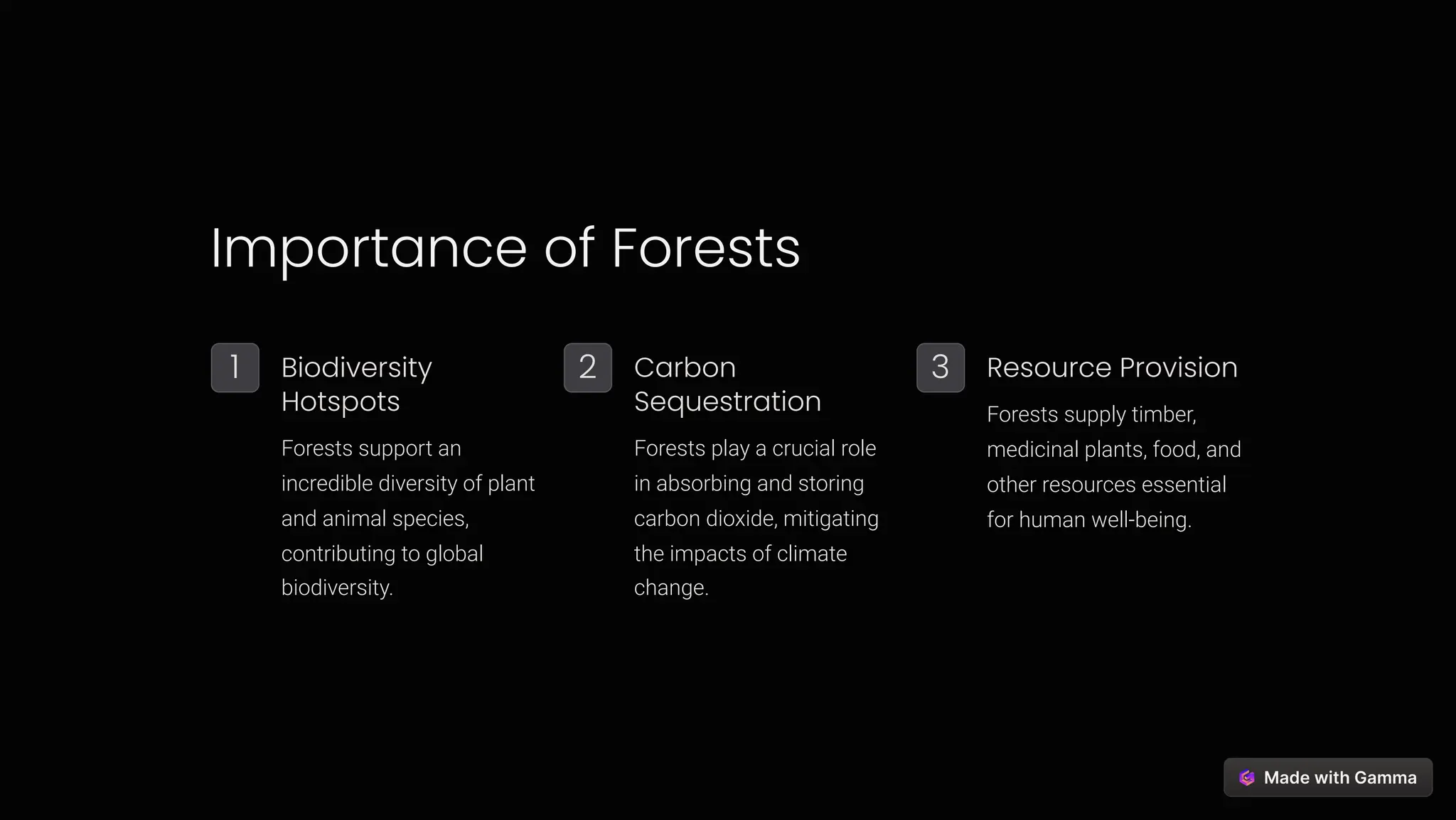 Introduction-to-Forests and their importance | PPT