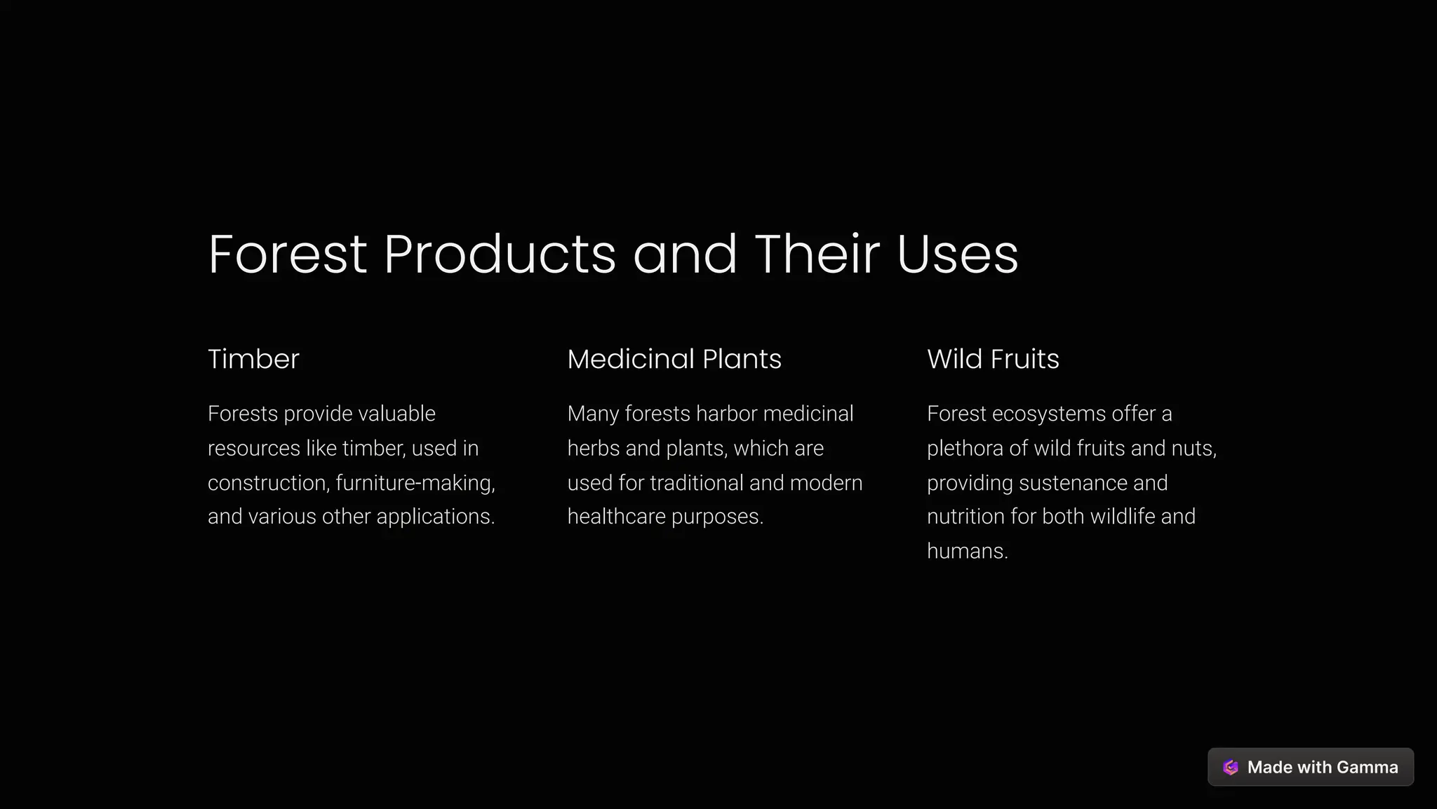 Introduction-to-Forests and their importance | PPT