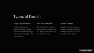 Introduction-to-Forests and their importance | PPT