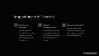 Introduction-to-Forests and their importance | PPT