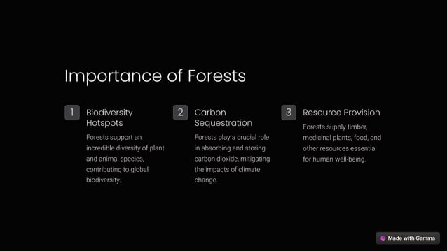 Introduction-to-Forests and their importance | PPT