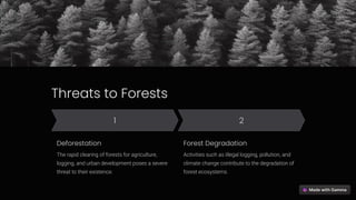 Introduction-to-Forests and their importance | PPT