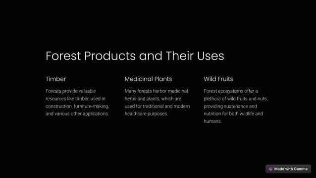 Introduction-to-Forests and their importance | PPT