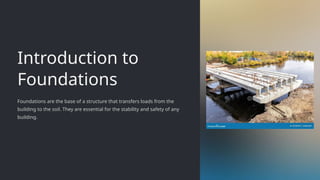 Introduction-to-Foundations architecture study | PPTX
