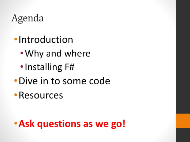 Introduction to Functional Programming in FSharp | PPT