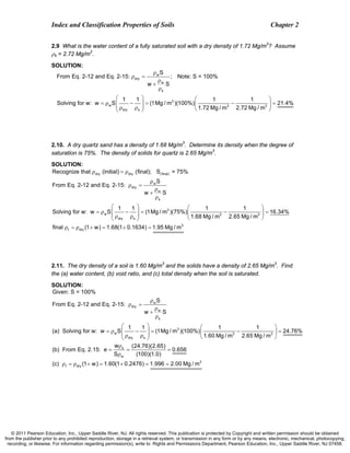Introduction to Geotechnical Engineering 2nd Edition Holtz Solutions Manual | PDF