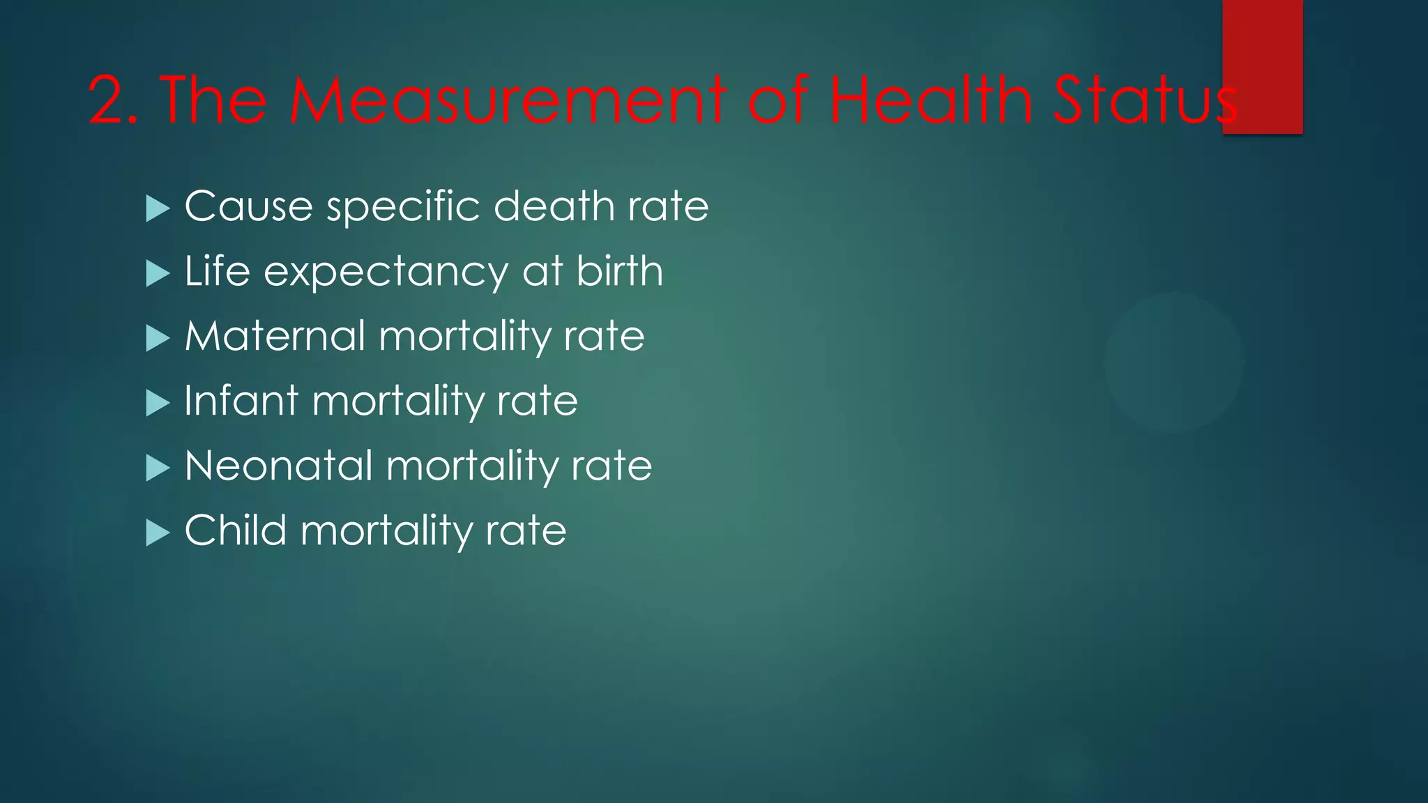 Introduction to Global Health as an overview | PDF