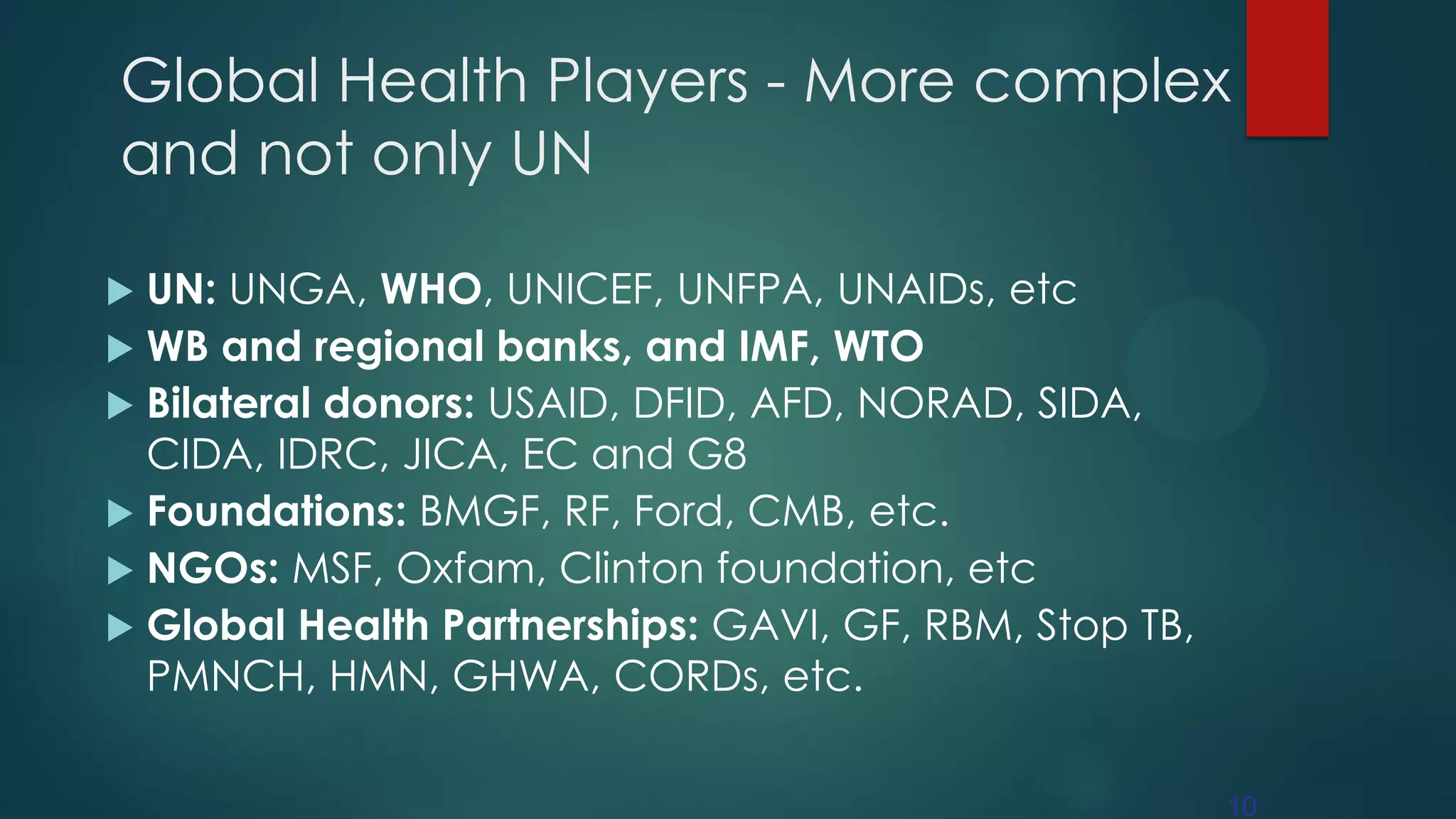 Introduction to Global Health as an overview | PDF