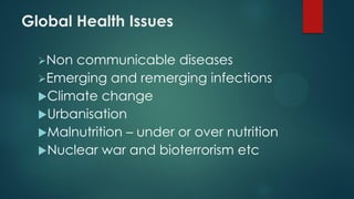 Introduction to Global Health as an overview | PDF