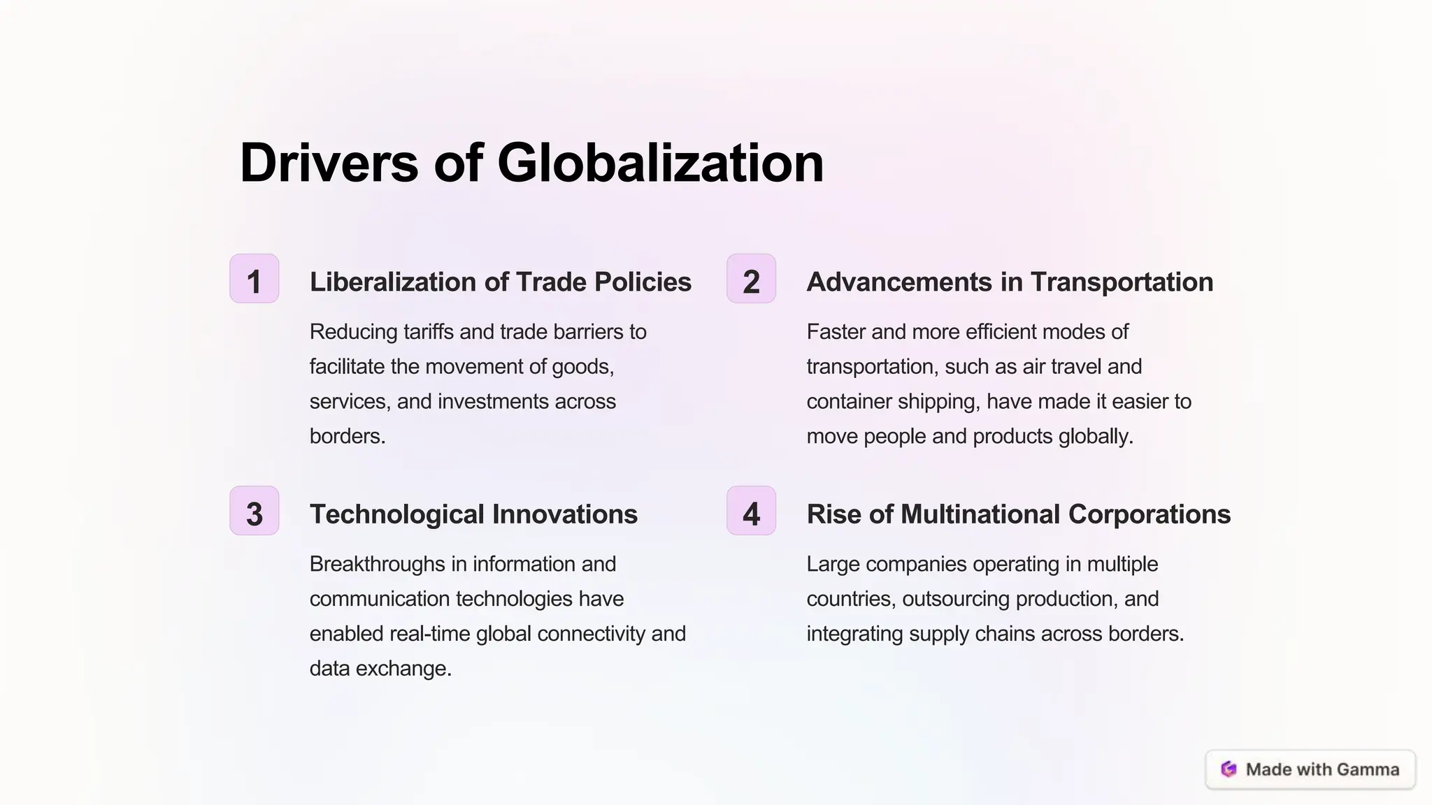 Introduction-to-Globalization in the world(1).pptx | Logistics and Transportation Industry ...