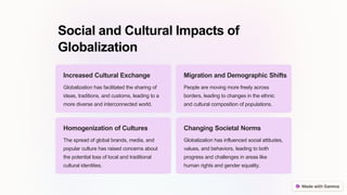 Introduction-to-Globalization in the world(1).pptx | Logistics and ...