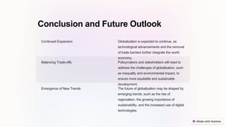 Introduction-to-Globalization in the world(1).pptx | Logistics and ...