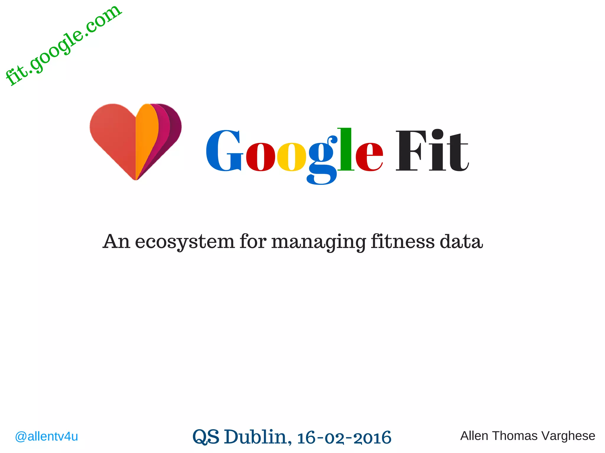 Introduction To Google Fit | PDF