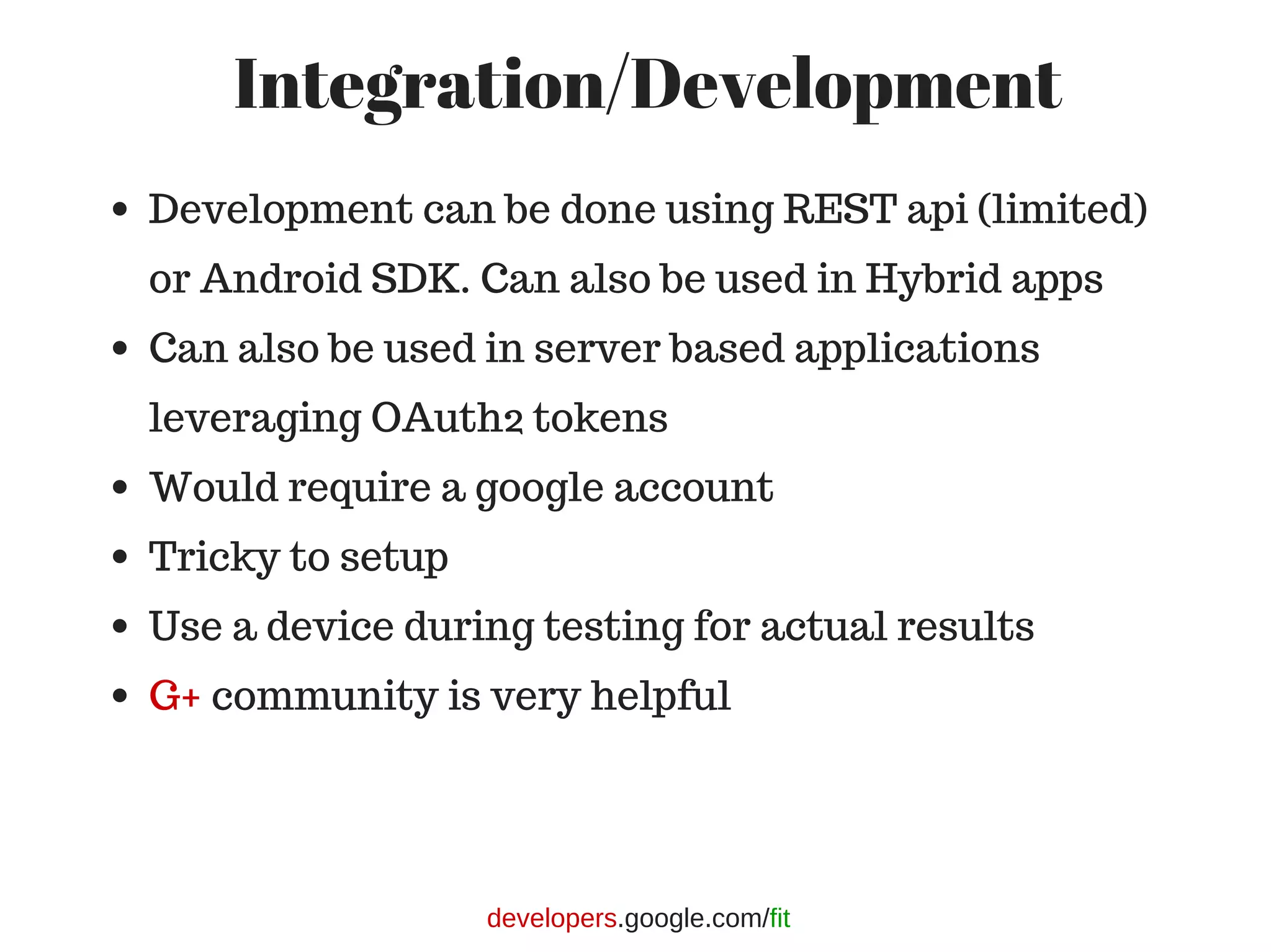 Introduction To Google Fit | PDF