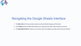 Introduction-to-use-Google-Sheets-Guide-pptx | PPTX