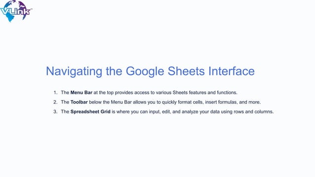 Introduction-to-use-Google-Sheets-Guide-pptx | PPTX | Desktop Publishing | Computer Software and ...