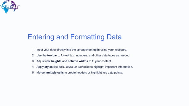 Introduction-to-use-Google-Sheets-Guide-pptx | PPTX | Desktop Publishing | Computer Software and ...