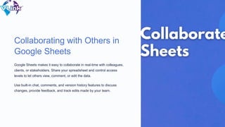 Introduction-to-use-Google-Sheets-Guide-pptx | PPTX