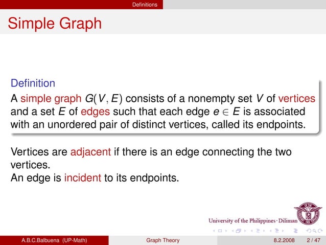 introduction to graph theory | PPT