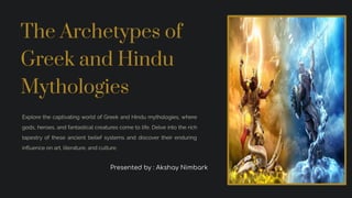 Introduction-to-Greek-and-Hindu-Mythologies.pptx. | PDF