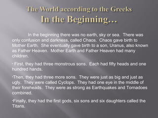 Greek Mythology | PPT