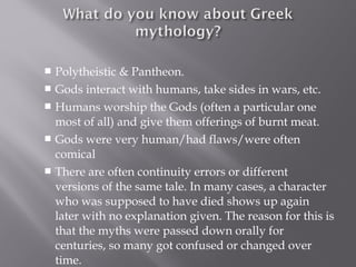 Greek Mythology | PPT