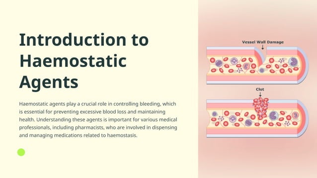 Introduction-to-Haemostatic-Agents.pptx B.Pharmacy | PPT