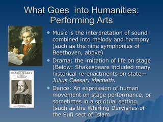 Introduction to the Humanities | PPT