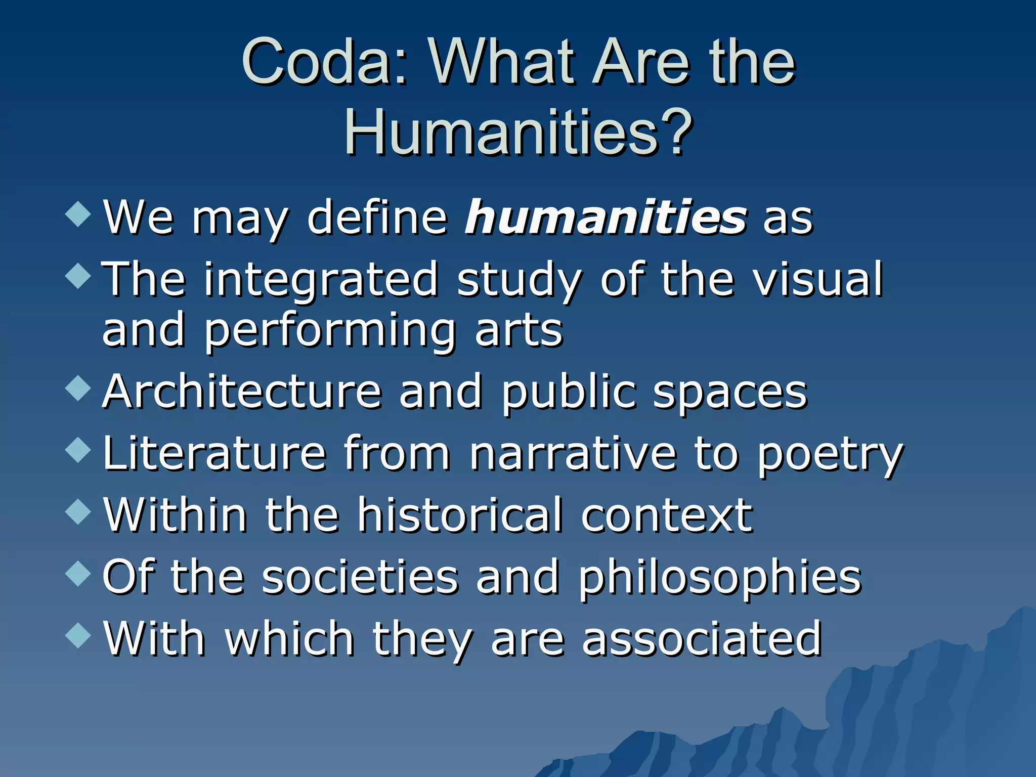 Introduction to Humanities | PPT