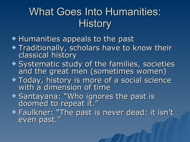 Introduction to Humanities | PPT