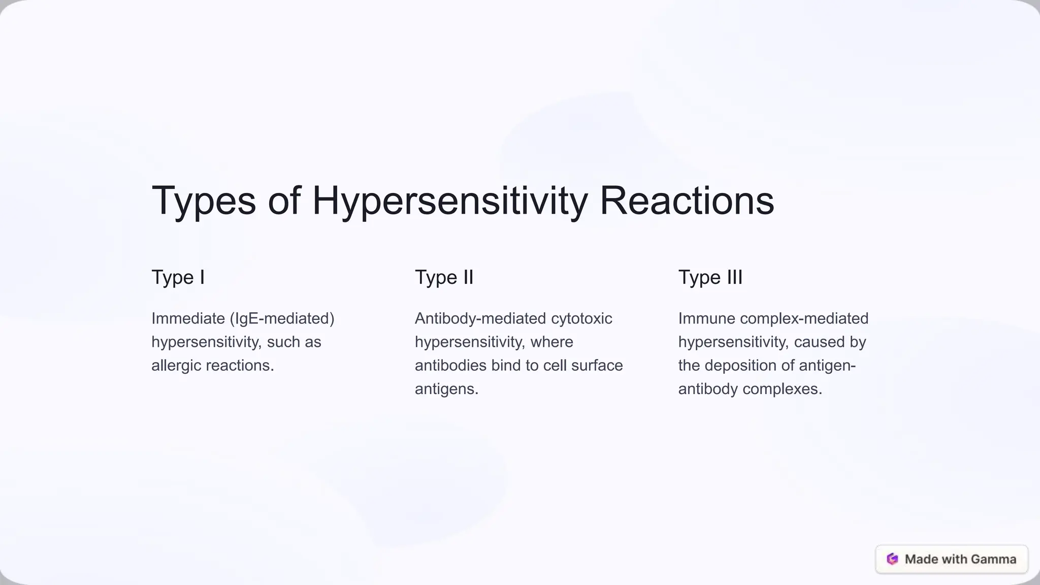 Introduction to Hypersensitivity types of hypersensitivity mechanisms ...