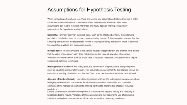 Introduction-to-Hypothesis-Testing Explained in detail | PPTX