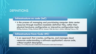 Infrastructure-As-A/From-Code - An Introduction | PPT
