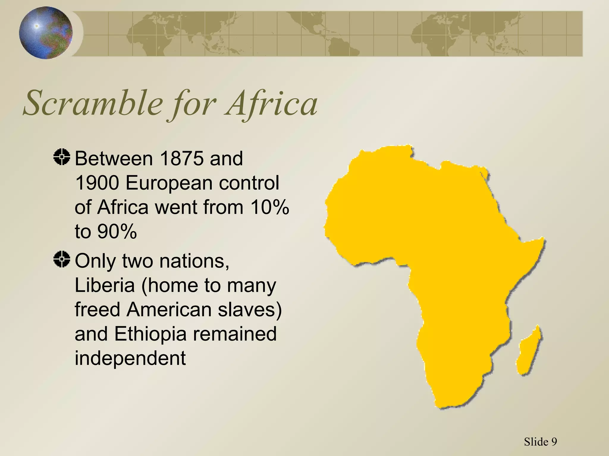 Introduction to Imperialism | PPT