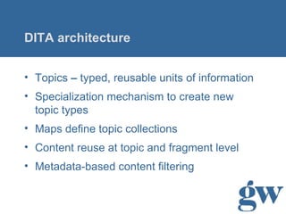 Introduction To Information Modeling With DITA | PPT