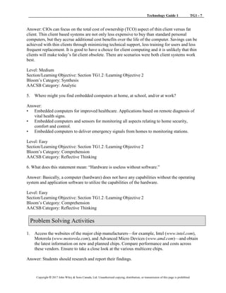 Introduction to Information Systems Canadian 4th Edition Rainer ...