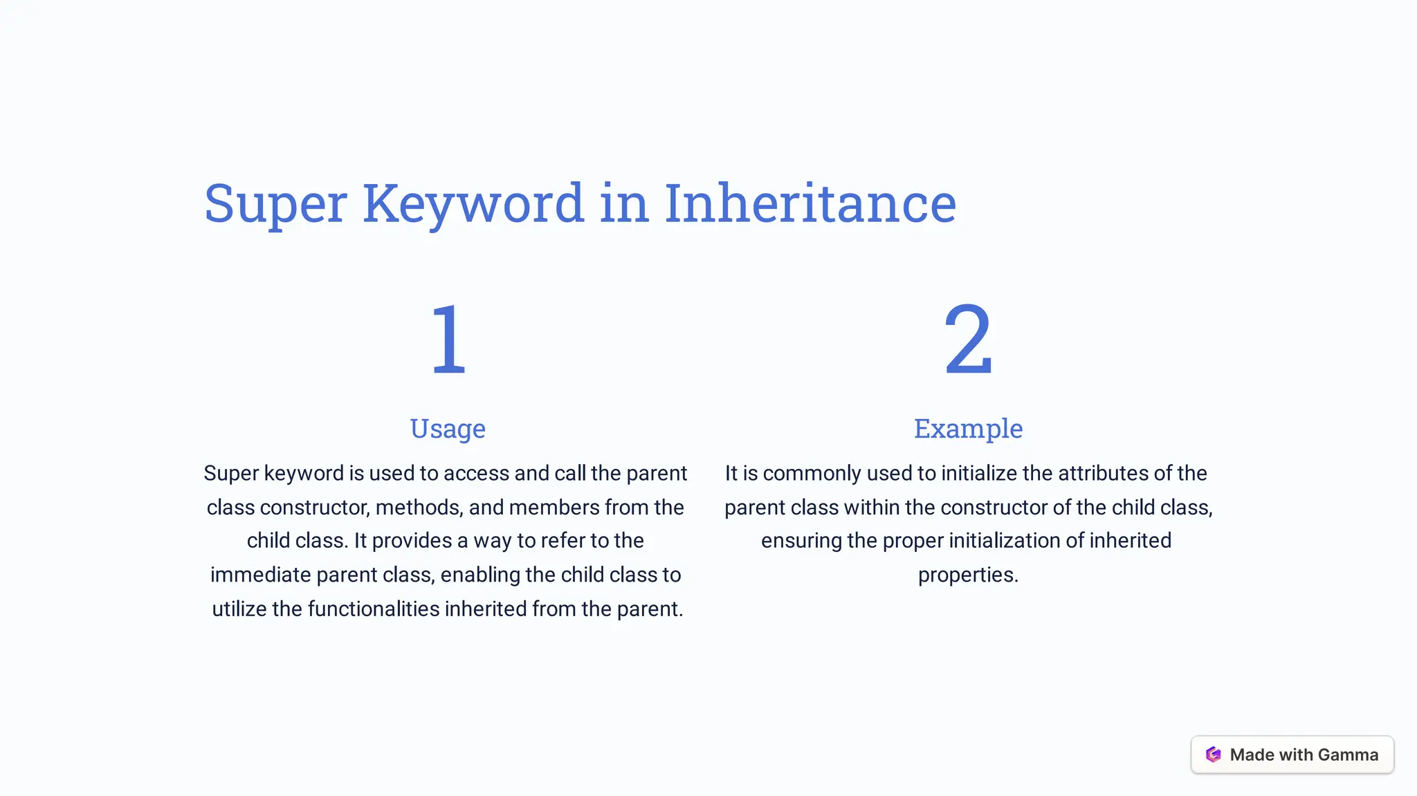 Introduction to Inheritance in Java for presentation | PPT Introduction to Inheritance in Java for presentation | PPT