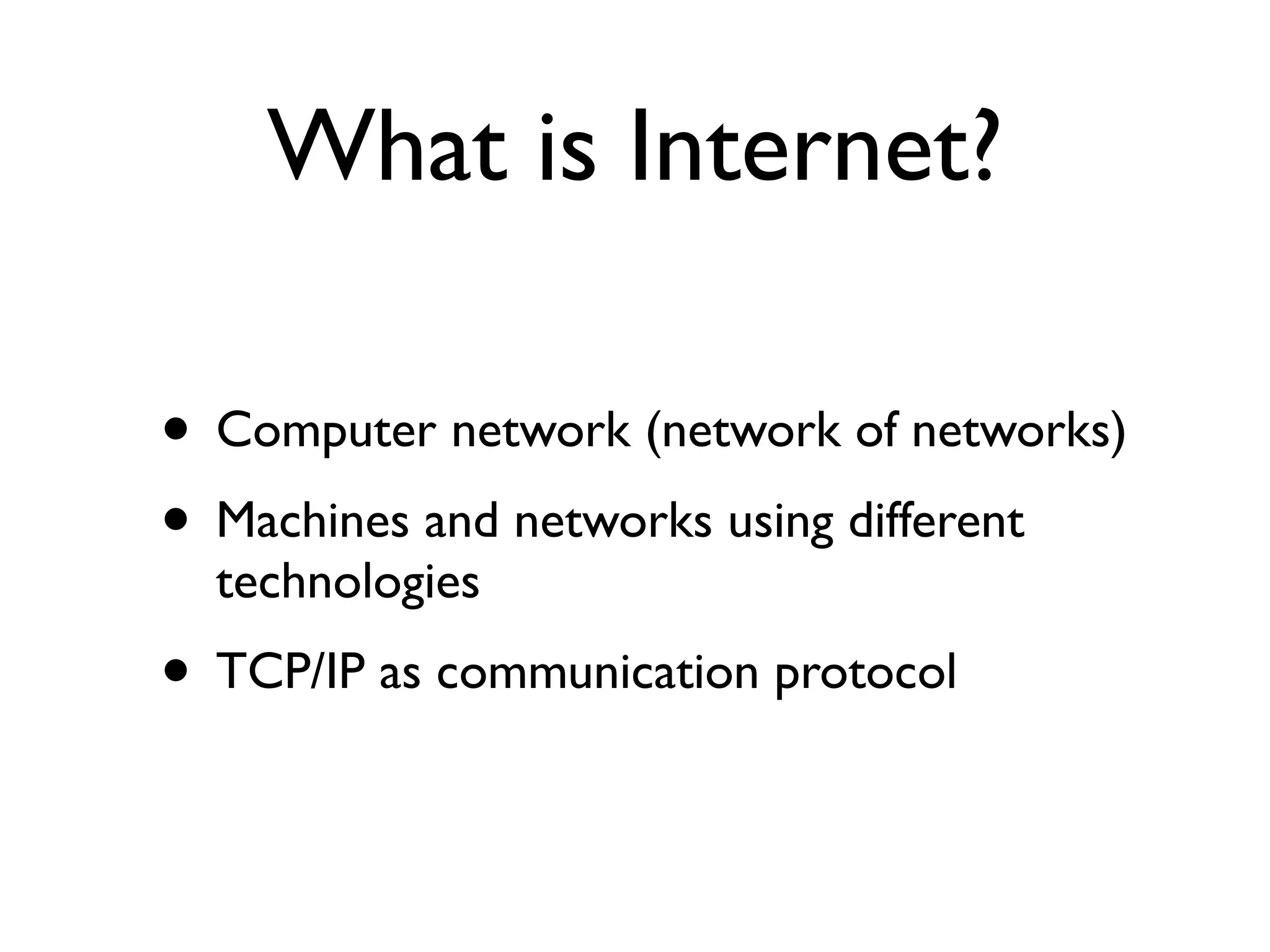Introduction to Internet | PDF
