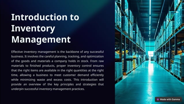 Introduction-to-Inventory-Management (1).pptx | Logistics | Business
